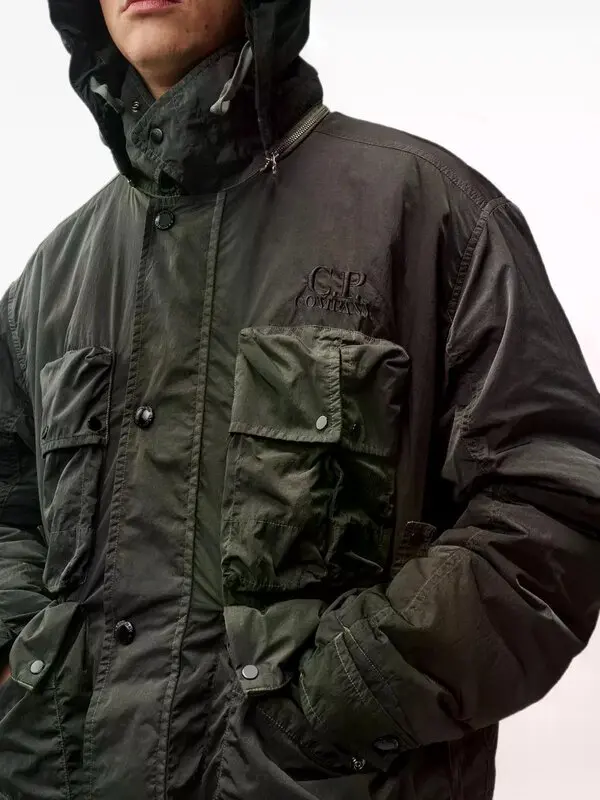 C.P. COMPANY Goggle Hood Multi-pocket Jacket