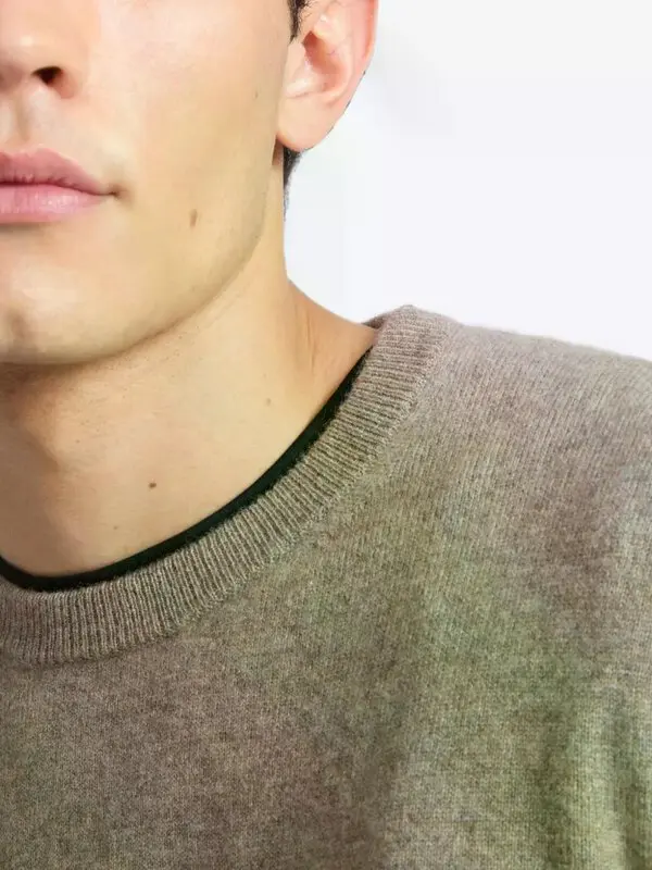 YVES SALOMON Crew Neck Cashmere Sweater