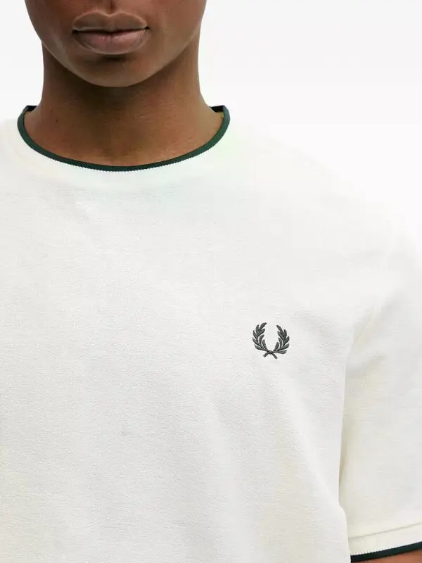 Fred Perry Logo-embroidered T-shirt