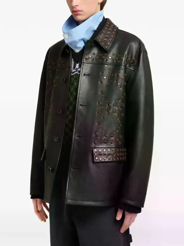 Marni Studded Leather Jacket