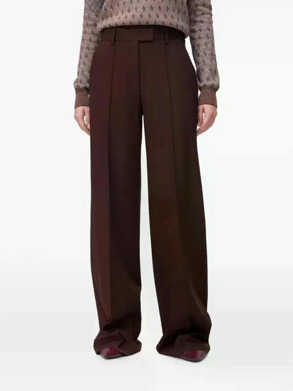 RETORI Retrofete Embroidered Pleated Trousers