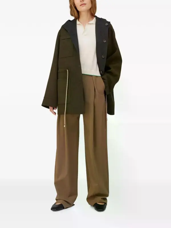 RETORI Double-pleated Virgin Wool Trousers