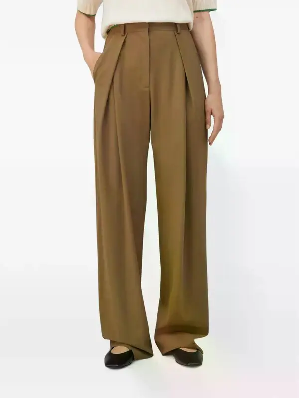 RETORI Double-pleated Virgin Wool Trousers