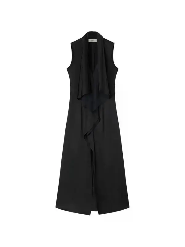 RETORI Retro Draped Midi Dress