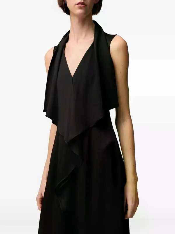 RETORI Retro Draped Midi Dress