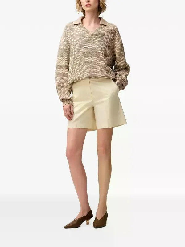RETORI Retro Poplin Tailored Shorts
