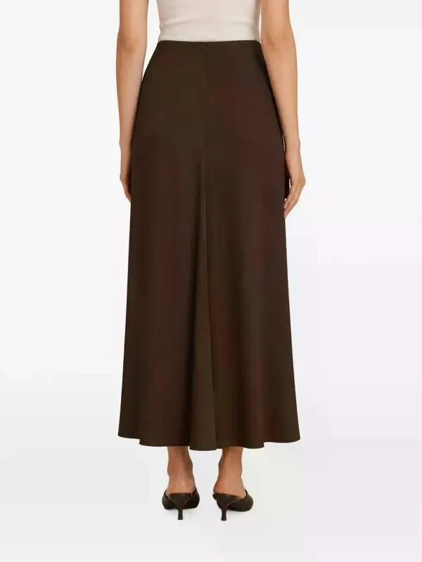 RETORI Retrol Draped Midi Skirt
