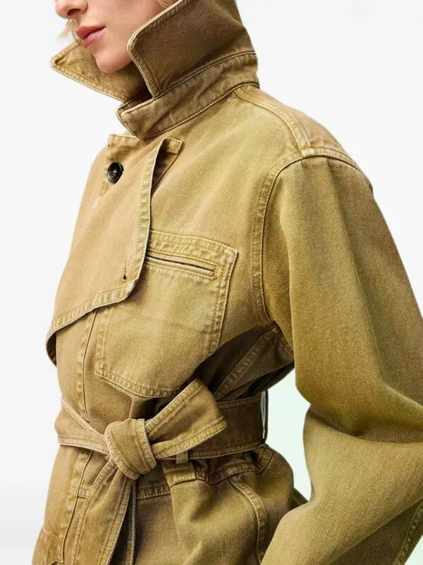 RETORI Retro Denim Belted Jacket