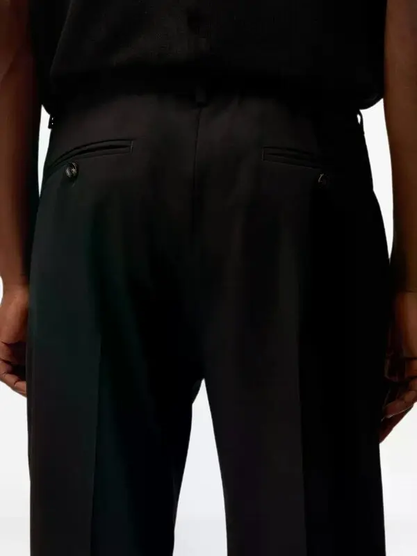 RETORI Retro Pleated Front Virgin-wool Trousers