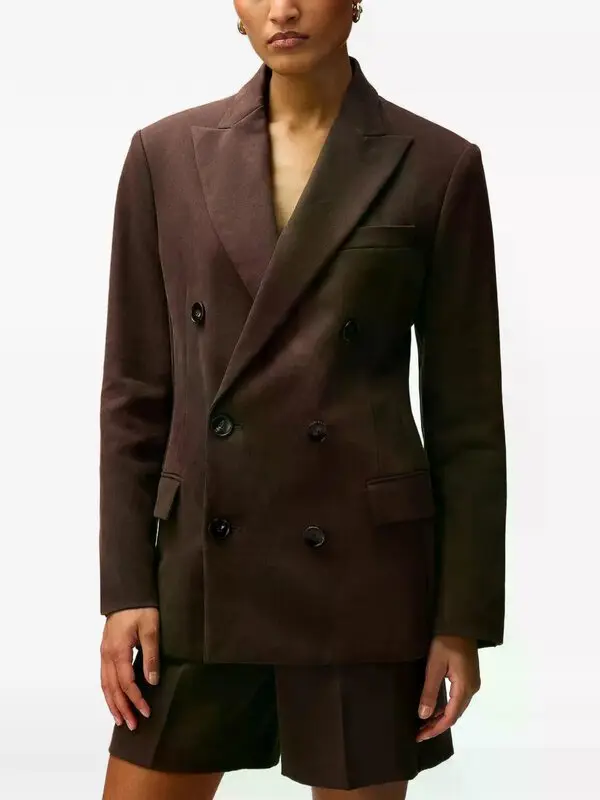 RETORI Double-breasted Linen Blazer