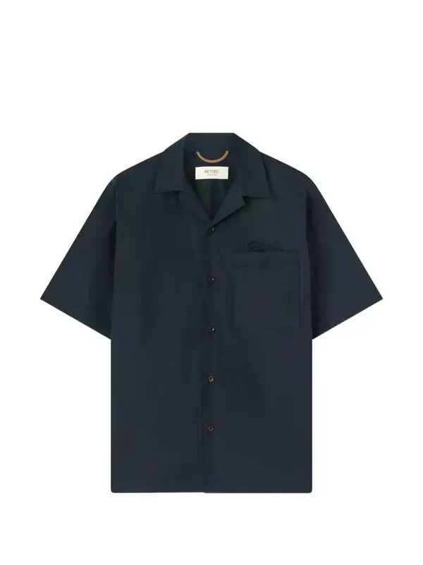 RETORI Embroidered Bowling Shirt