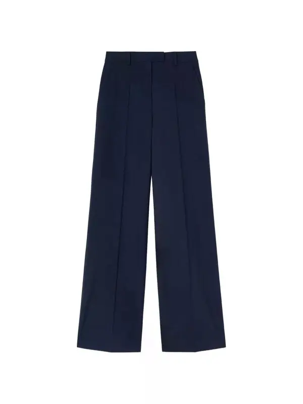 RETORI Retro Pleated Wide-leg Trousers