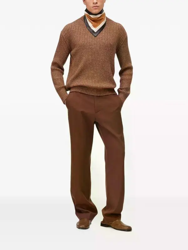 RETORI Retro Ribbed-knit Cashmere Jumper