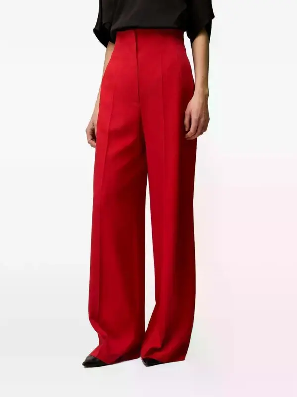 RETORI Cady High-waisted Wide-leg Trousers