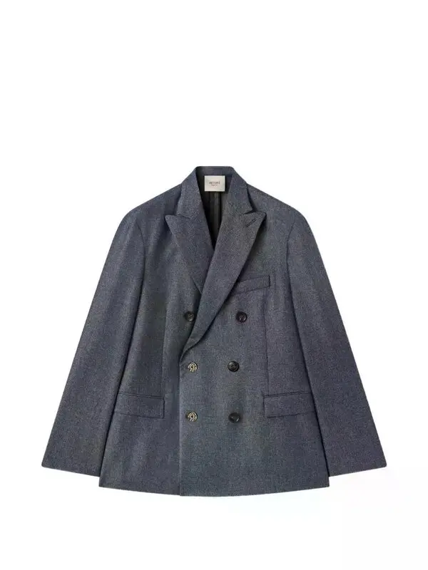 RETORI Retroi Double-breasted Peak-lapel Wool Blazer