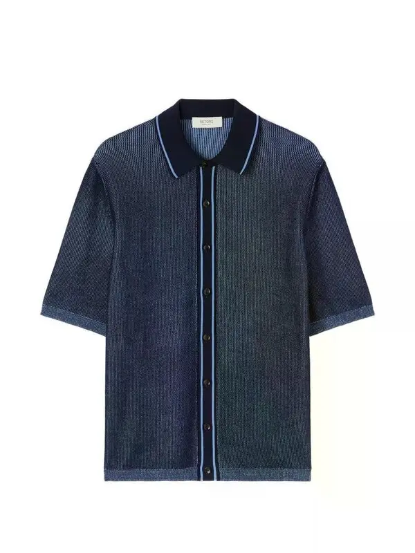 RETORI Vanisé-knit Polo Shirt