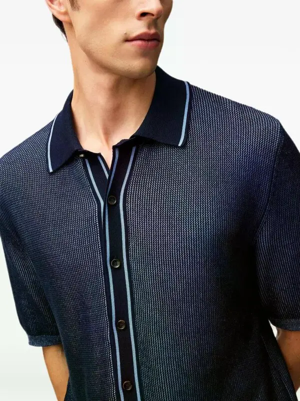 RETORI Vanisé-knit Polo Shirt