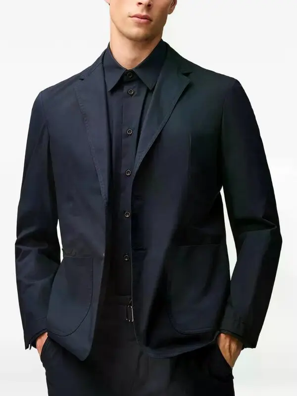 RETORI Embroidered Single-breasted Blazer