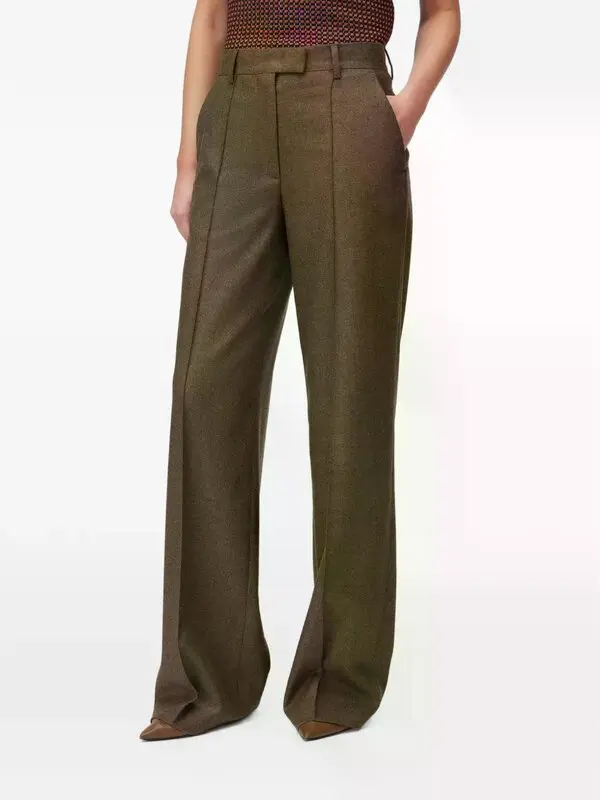 RETORI Retroi Embroidered Pleated Trousers