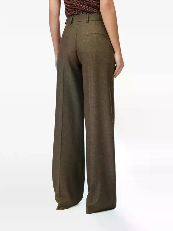 RETORI Retroi Embroidered Pleated Trousers