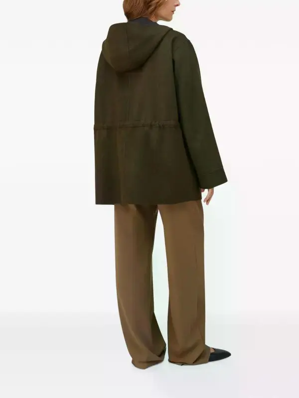 RETORI Retrogi Rope Detail Reversible Wool Parka