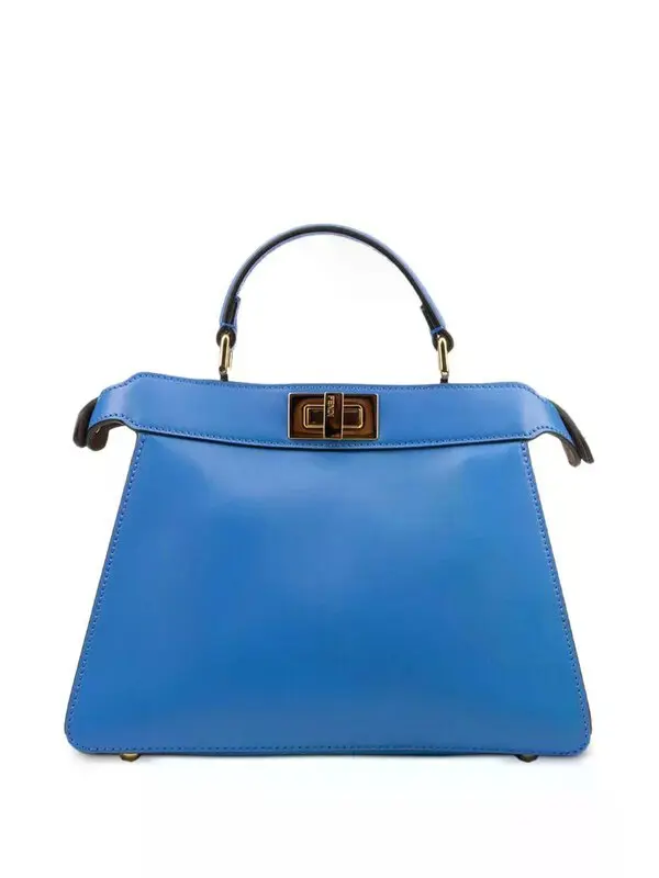 Fendi Small Peekaboo Iseeu Tote Bag - Blue