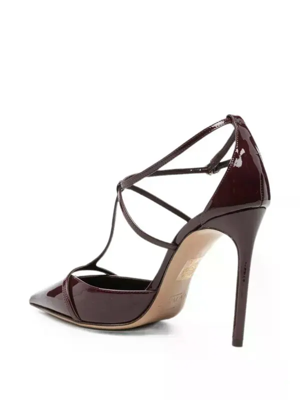 ALEXANDRE BIRMAN Serena Pointed-toe Pumps - Red