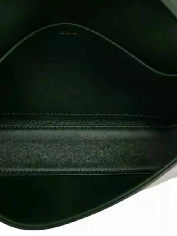Celine Shiny Calfskin Claude Shoulder Bag - Green