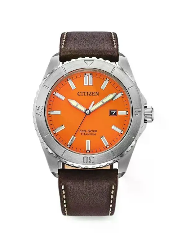 Citizen Eco-drive 41mm Watch - Orange