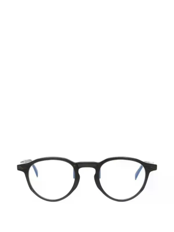 MOVITRA Alias 05 Round Frame Eyeglasses - Black