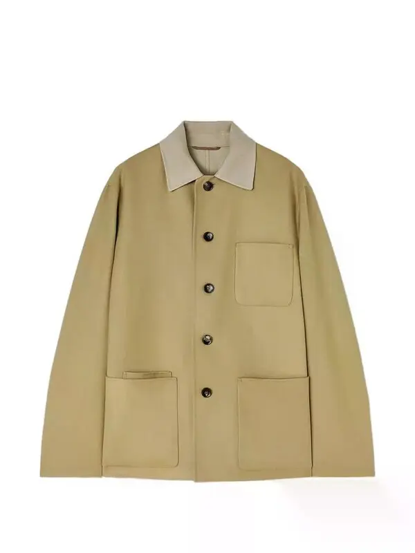 RETORI Retroi Reversible Wool Shirt Jacket