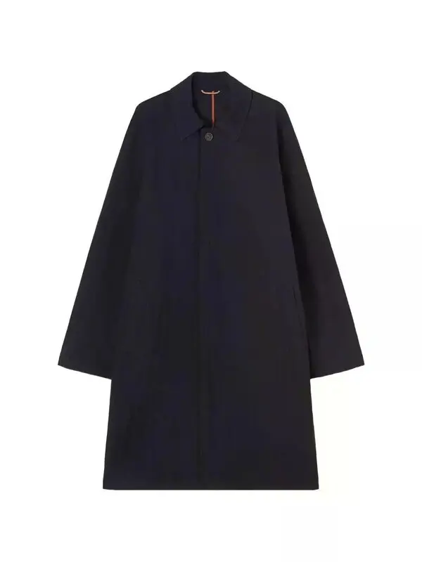 RETORI Wrinkled-effect Packable Trench Coat