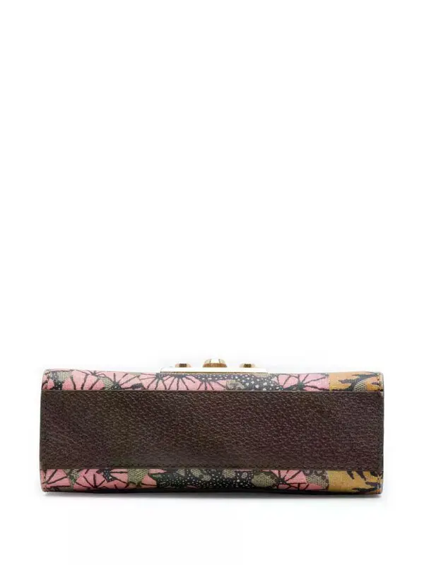 Gucci Small Gg Supreme Bengal Padlock Crossbody Bag - Neutrals