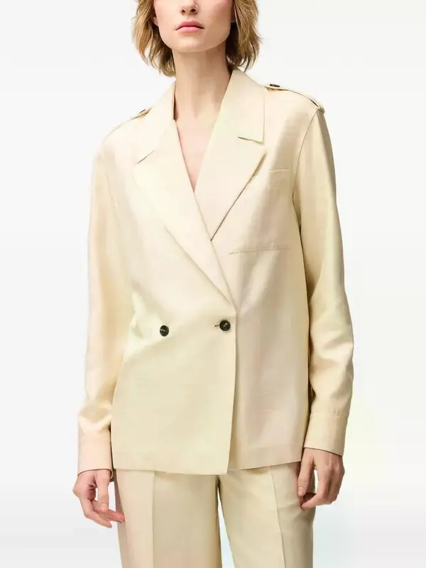 RETORI Retrofê Two Buttons Silk Blazer