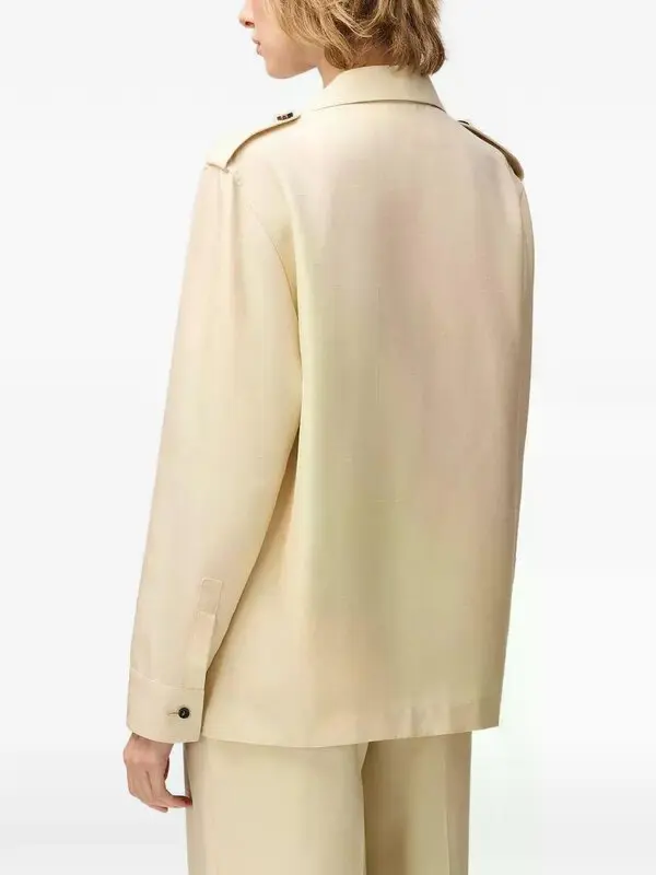 RETORI Retrofê Two Buttons Silk Blazer