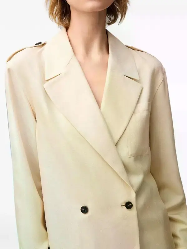 RETORI Retrofê Two Buttons Silk Blazer