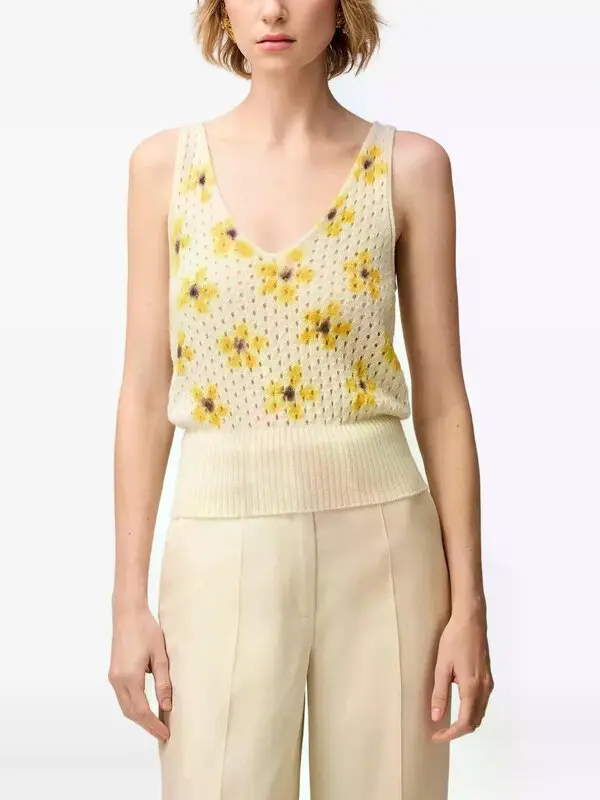 RETORI Retrofi Open-knit Cashmere Top