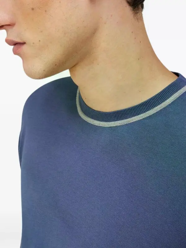 RETORI Retro: Contrast Trim Crewneck Sweater