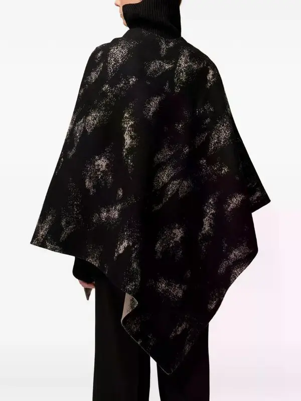 RETORI Jacquard Double-face Cape
