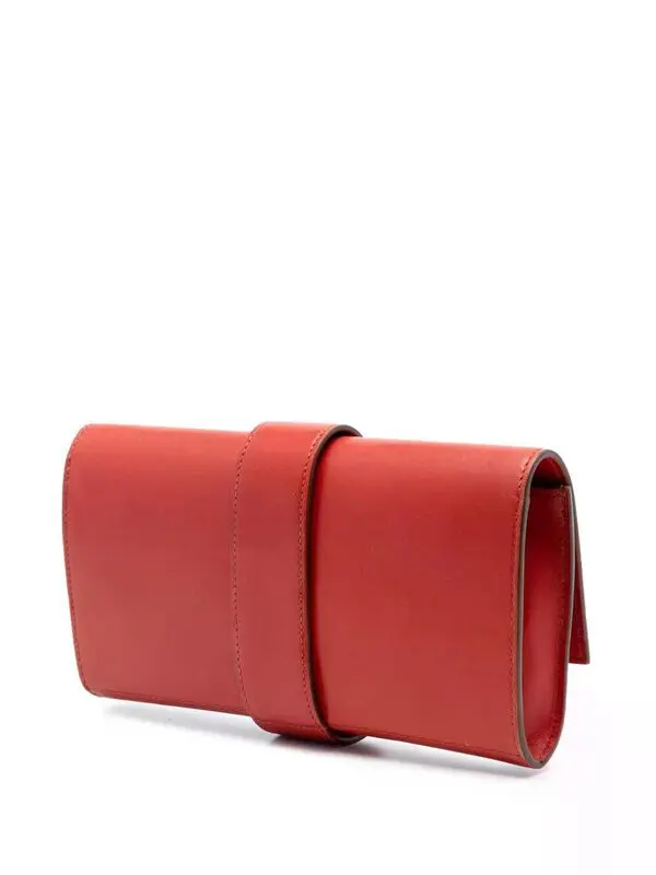 Hermès Tadelakt Medor 23 Clutch Bag - Red