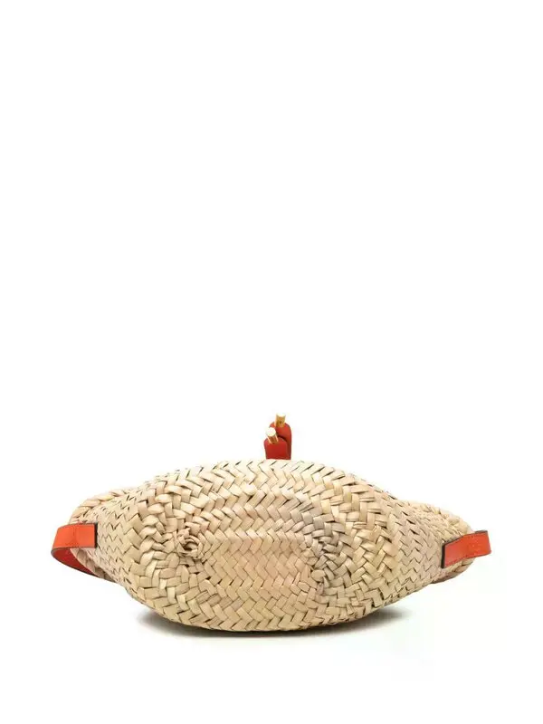 Chloé Mini Raffia Marcie Basket Crossbody Bag - Neutrals