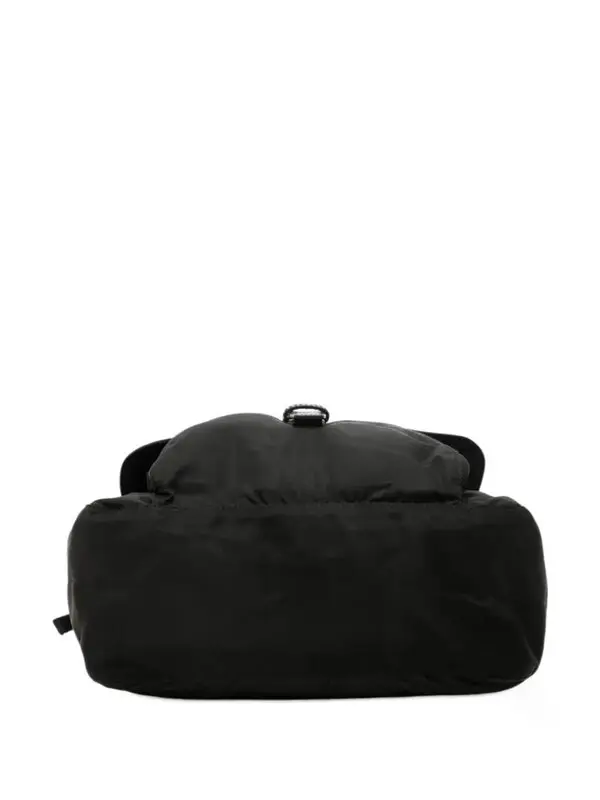 Prada Tessuto Zip Buckle Messenger Bag