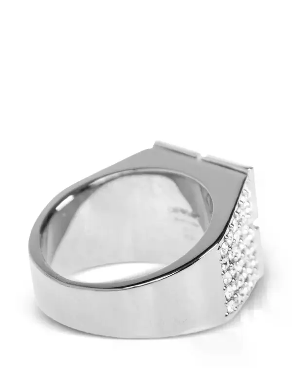 Off-White Bling Strass Arrow Ring