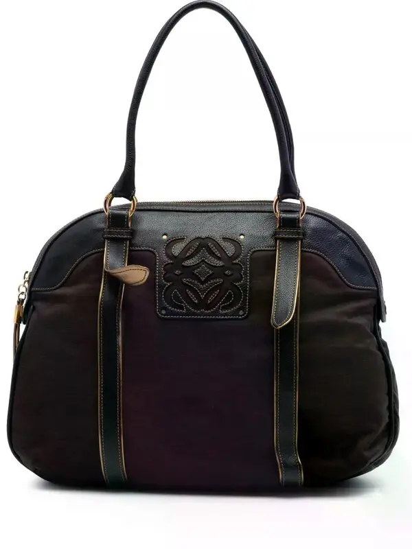 Loewe Anagram Nylon Handbag