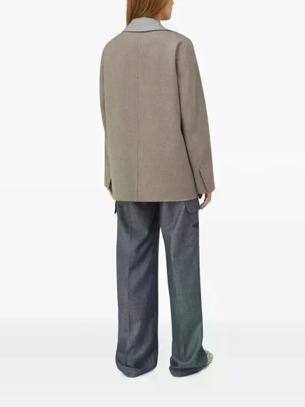 RETORI Bicolour Wool Blazer