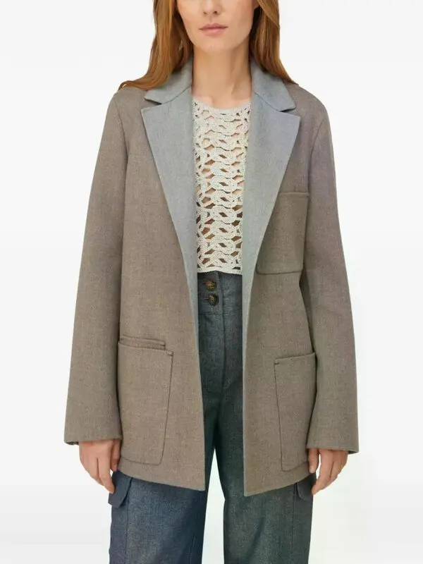 RETORI Bicolour Wool Blazer