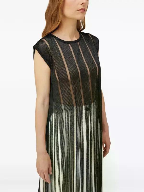 RETORI Retrofete Embroidered Fringed Vest