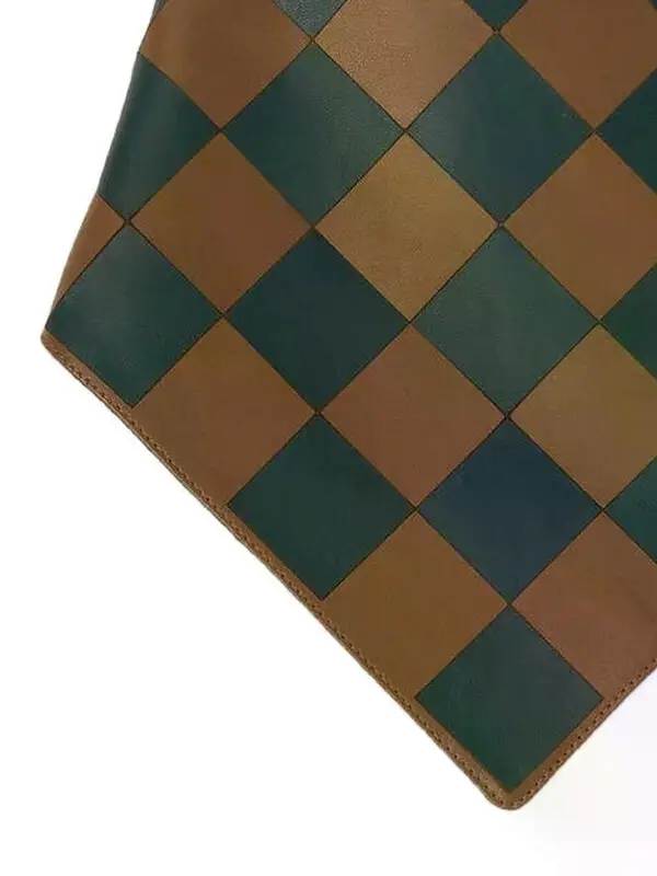 RETORI Damier Pattern Leather Bandana