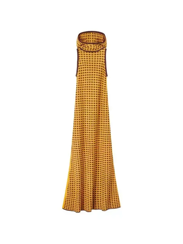RETORI Retro Maxi Hooded Dress
