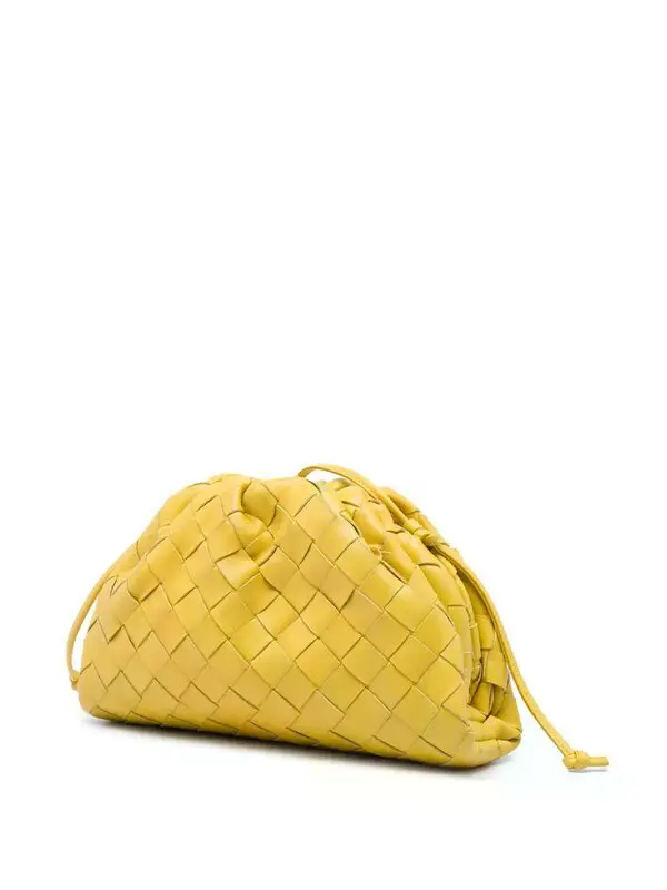 Bottega Veneta The Mini Pouch Crossbody Bag - Yellow